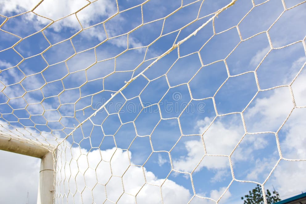 Soccer goal net stock photo. Image of playground, field - 30812638