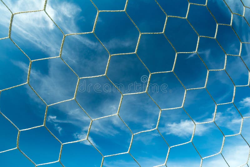 Soccer goal net stock photo. Image of goal, line, sports - 35646132