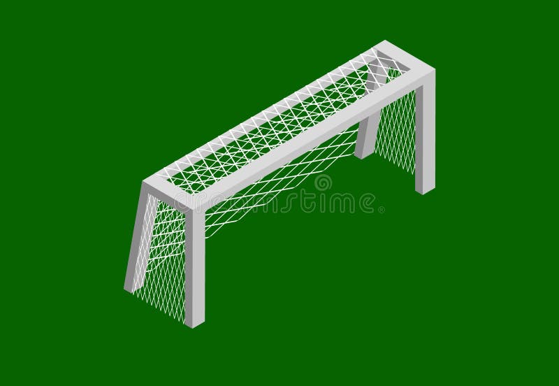 Soccer Goal Isometric 3d Icon Stock Illustrations – 1,592 Soccer Goal ...