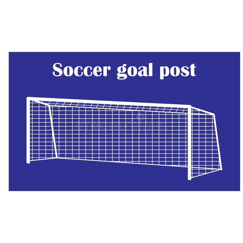 Soccer Goal Post Logo Stock Illustrations – 514 Soccer Goal Post Logo ...