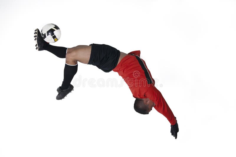 American Football Player Scoring Touchdown Silhouette Stock Photo ...