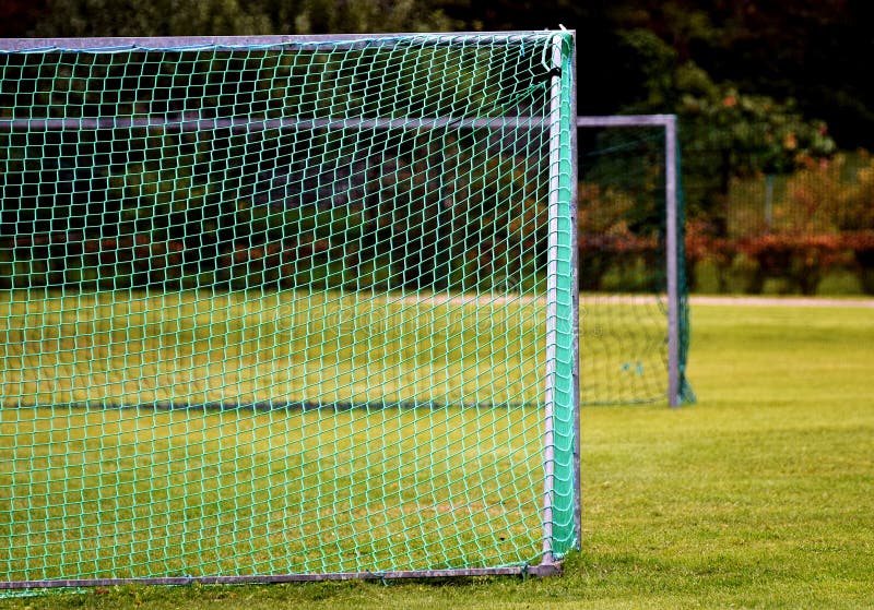 Two soccer goals stock photo. Image of nature, conceptual - 851728