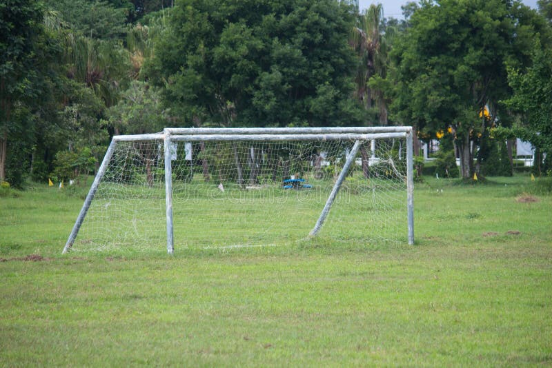 Football Soccer Ball Goal Light Trees Stock Photos - Free & Royalty ...