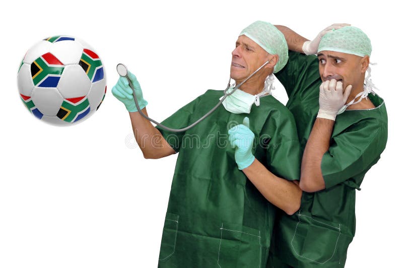 Soccer health stock photo. Image of player, doctor, isolated - 13257976