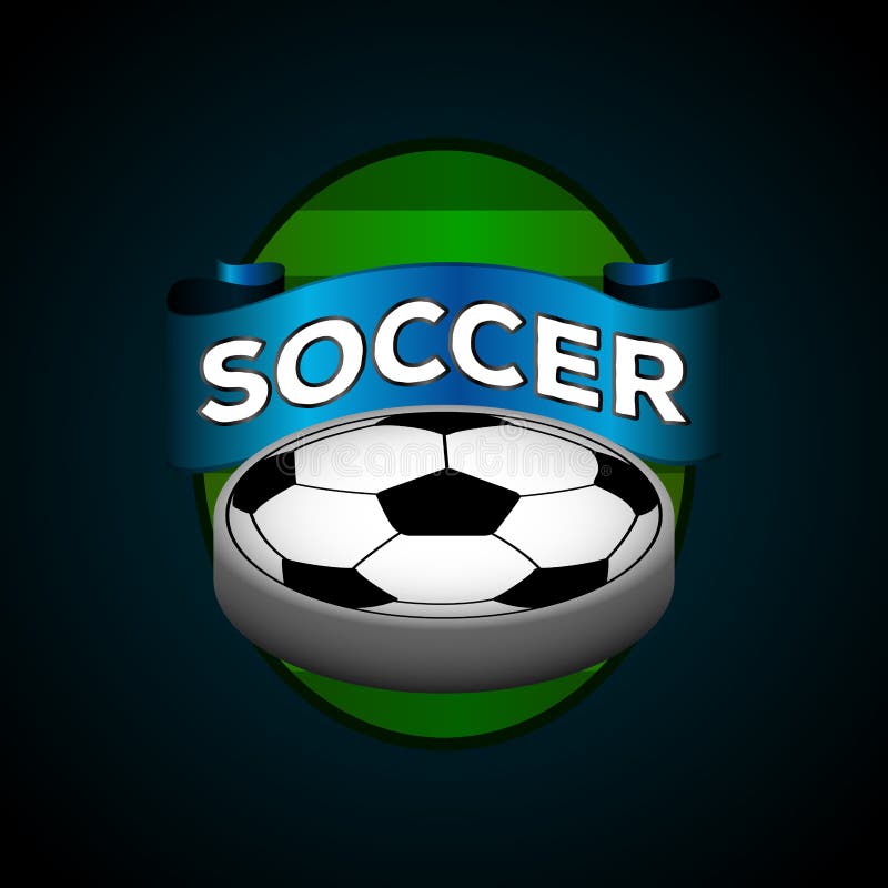 Soccer stock illustration. Illustration of goal, ball - 81407486