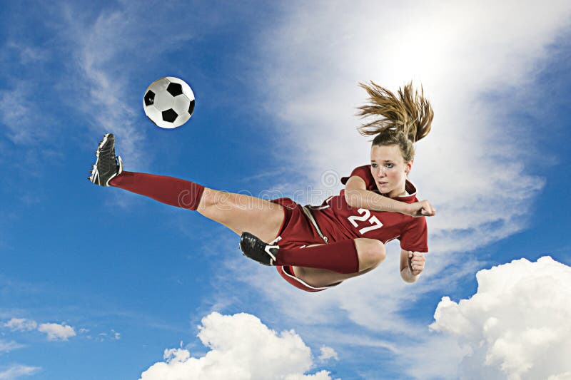 Soccer Kick stock image. Image of focus, shin, shorts - 14592045