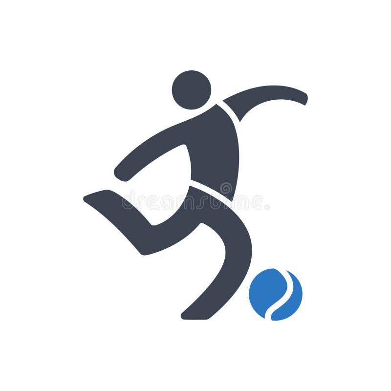 Soccer kick stock vector. Illustration of player, shattered - 41080254