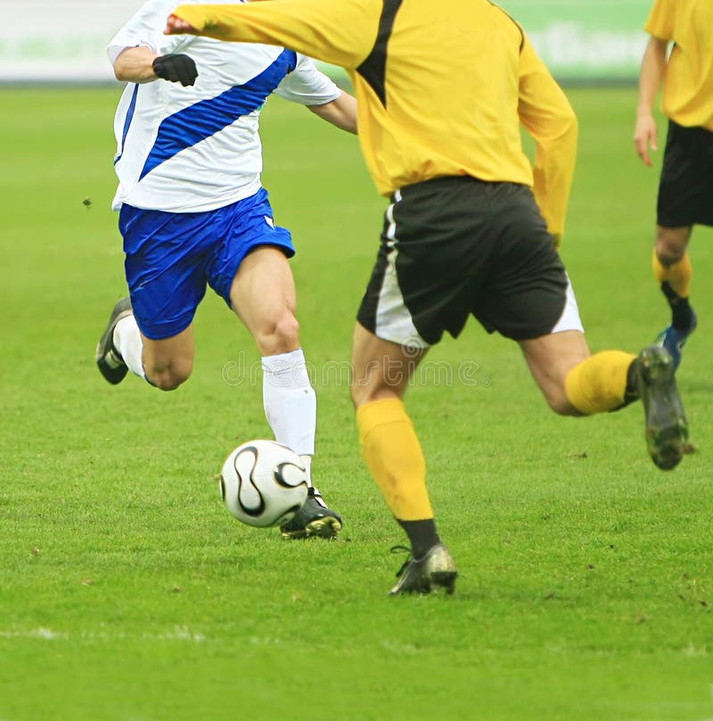 Soccer match stock image. Image of goal, soccer, human - 10267819