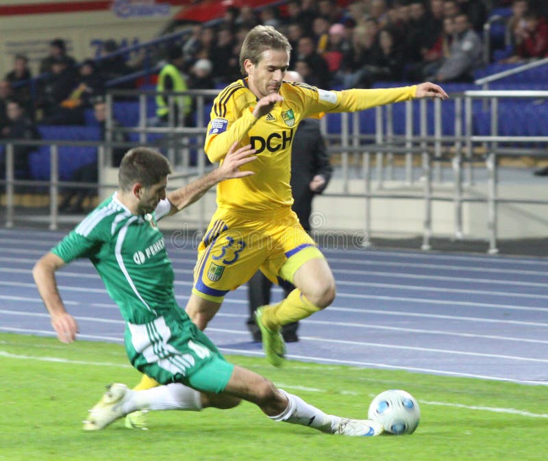 Soccer match editorial photo. Image of play, outdoors - 11532306