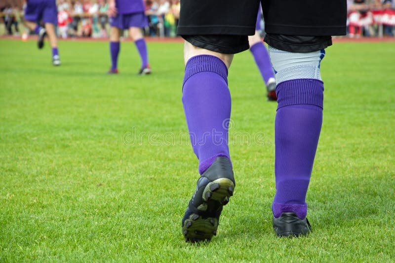 Soccer Match stock image. Image of football, foot, competitive - 42951629