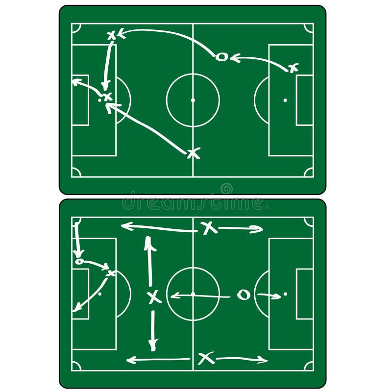 Football or Soccer Match Statistics Infographic. Flat Design. Vector ...