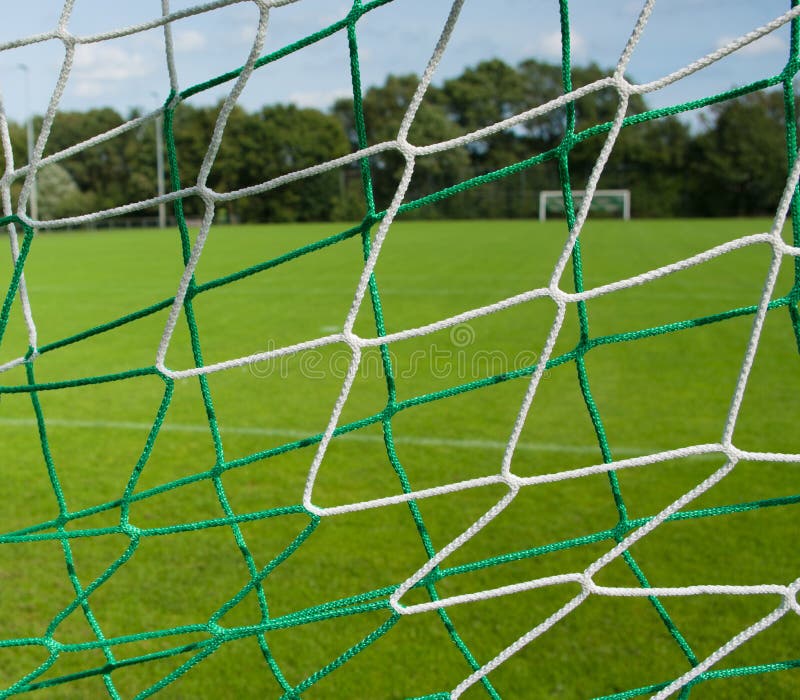 Soccer net stock image. Image of field, goal, score, football - 16262141