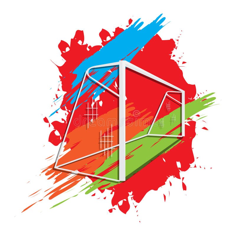 Soccer Net Clipart Stock Illustrations – 125 Soccer Net Clipart Stock ...