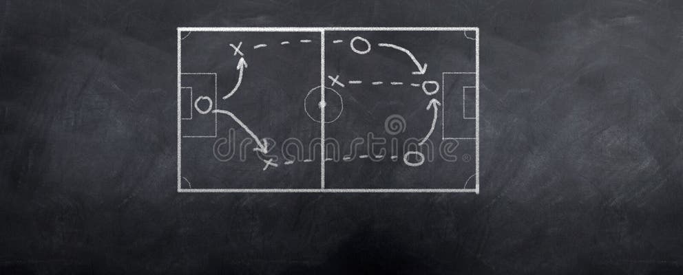 Soccer Offense stock illustration. Illustration of demonstrate - 12858764