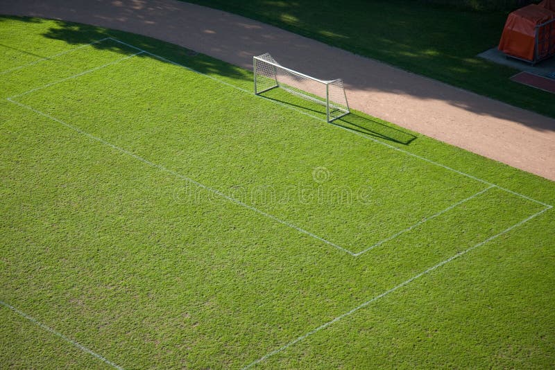 Soccer Pitch stock image. Image of view, aerial, goal - 28828409