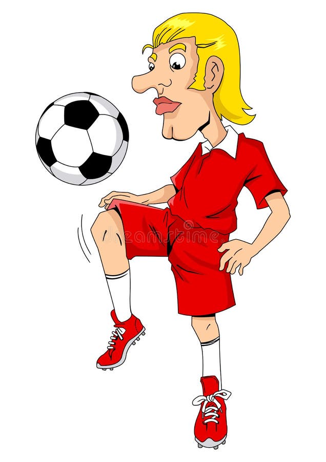 Comic Player Soccer Stock Illustrations – 1,587 Comic Player Soccer ...
