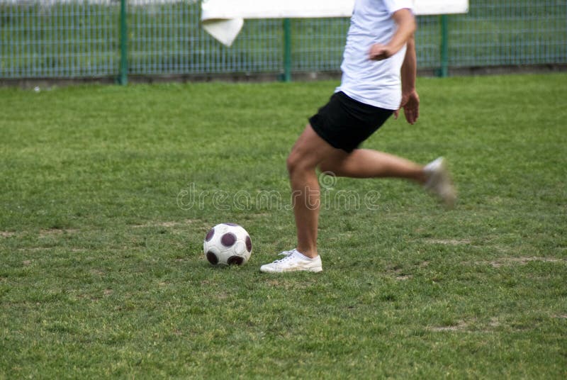 Soccer player stock image. Image of champion, caucasian - 6142277