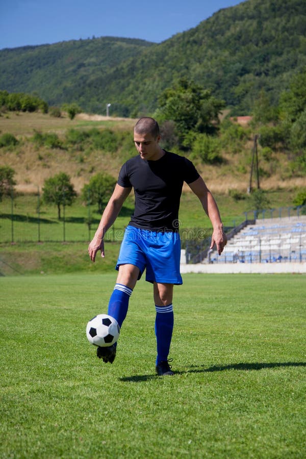 Soccer player stock image. Image of competition, boots - 32566973