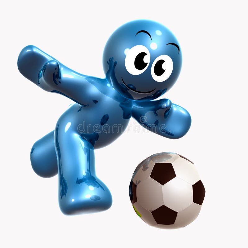 Soccer player icon symbol stock illustration. Illustration of kick ...