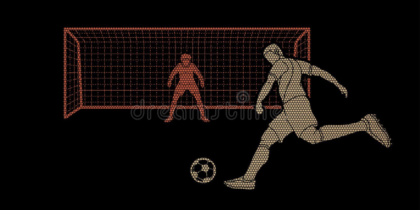 Goalkeeper Standing Stock Illustrations 396 Goalkeeper Standing Stock
