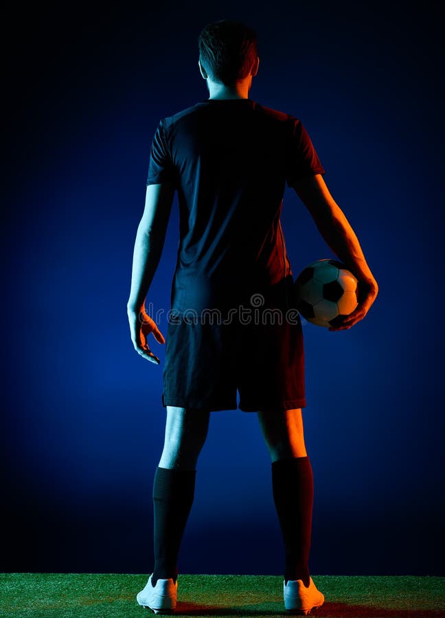 Soccer player Man isolated stock photo. Image of players - 74500428