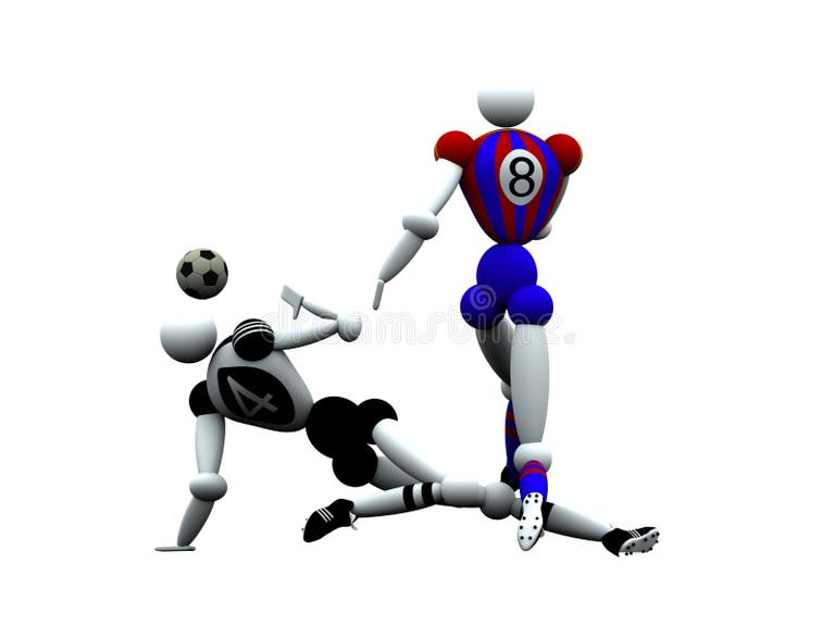 3d Team Soccer Players Stock Illustrations – 884 3d Team Soccer Players ...
