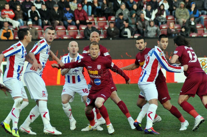 Soccer Players Playing Football Editorial Image - Image of playful ...