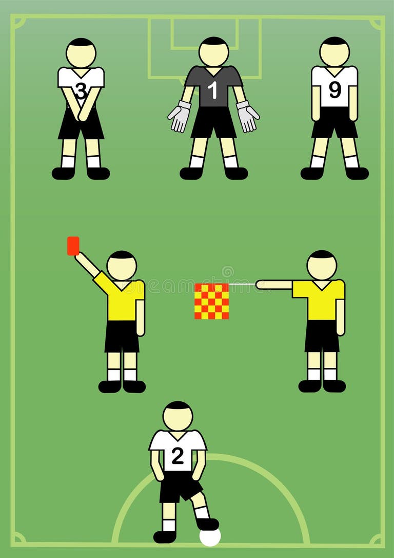 Football Referees Stock Illustrations – 352 Football Referees Stock ...