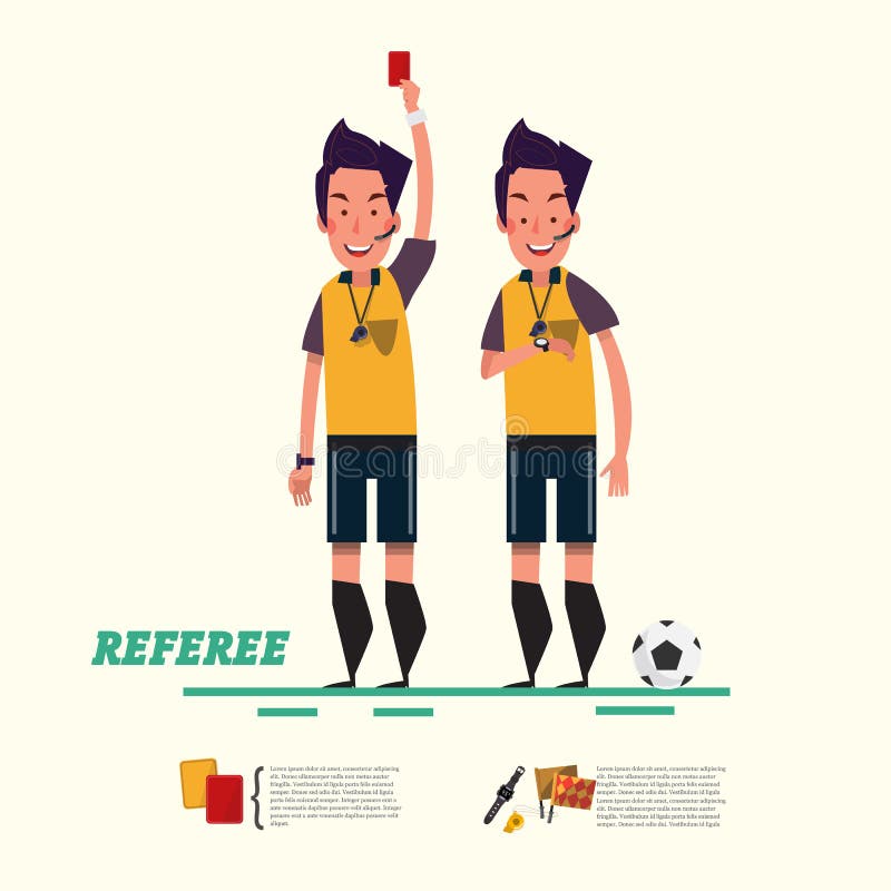 Cartoon Soccer Referee Stock Illustrations – 1,039 Cartoon Soccer ...
