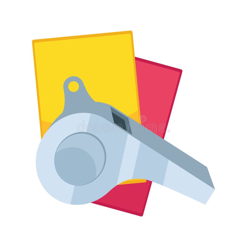 Soccer referee tools stock vector. Illustration of league - 242110002