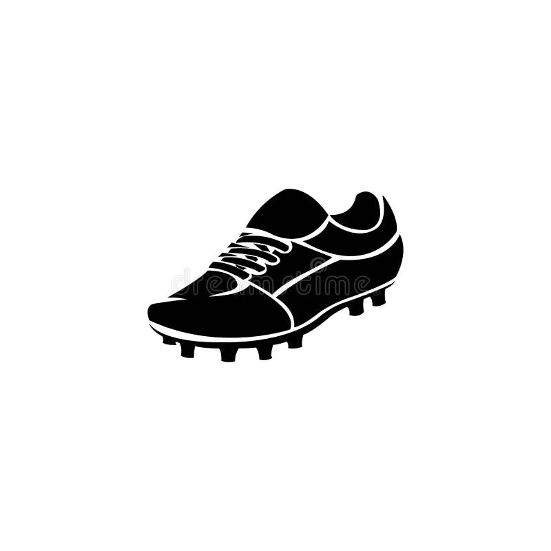 Soccer Shoes Icon Logo Vector Design Template Stock Illustration ...