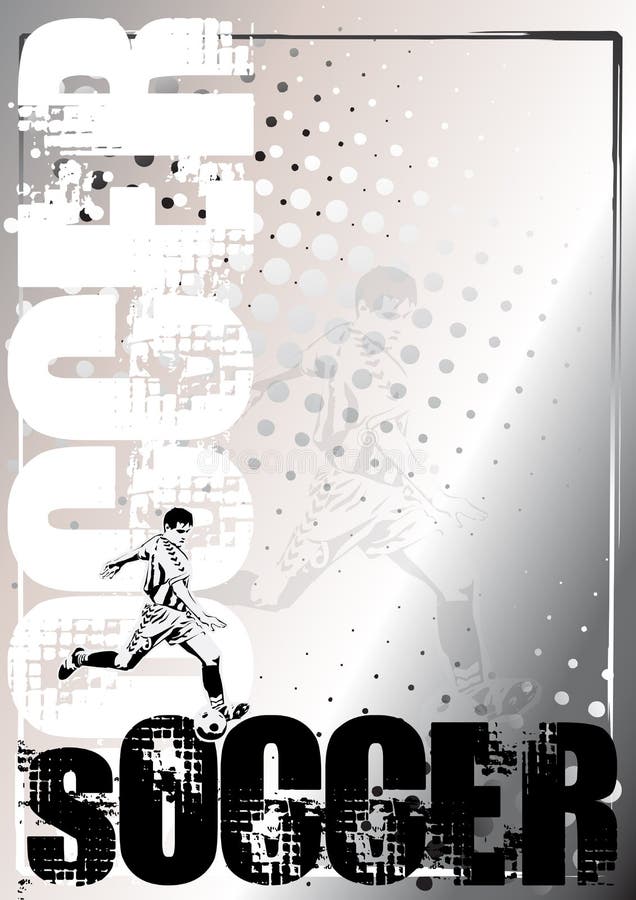 Soccer Silver Poster Background 1 Stock Illustrations – 2 Soccer Silver ...