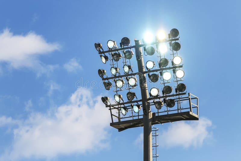 164 Vertical Stadium Light Pole Stock Photos - Free & Royalty-Free ...