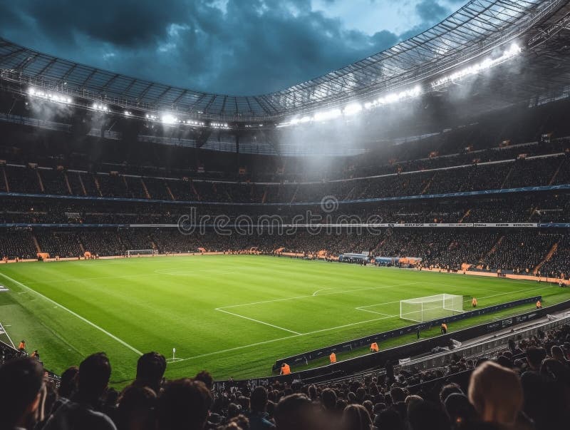 Soccer Stadium Crowd Wallpaper