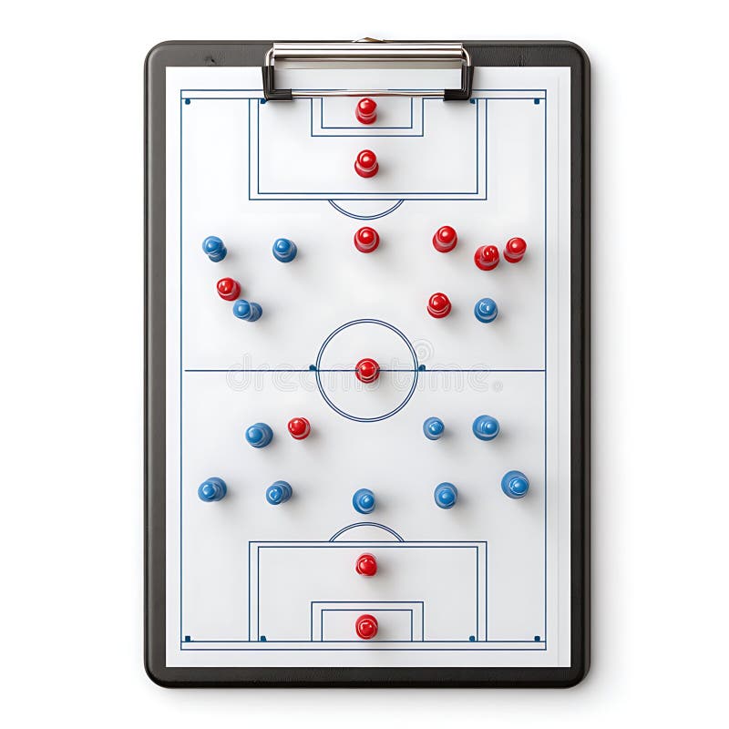 Soccer Football Strategy Board: Tactics, Formation, Planning, Coaching ...