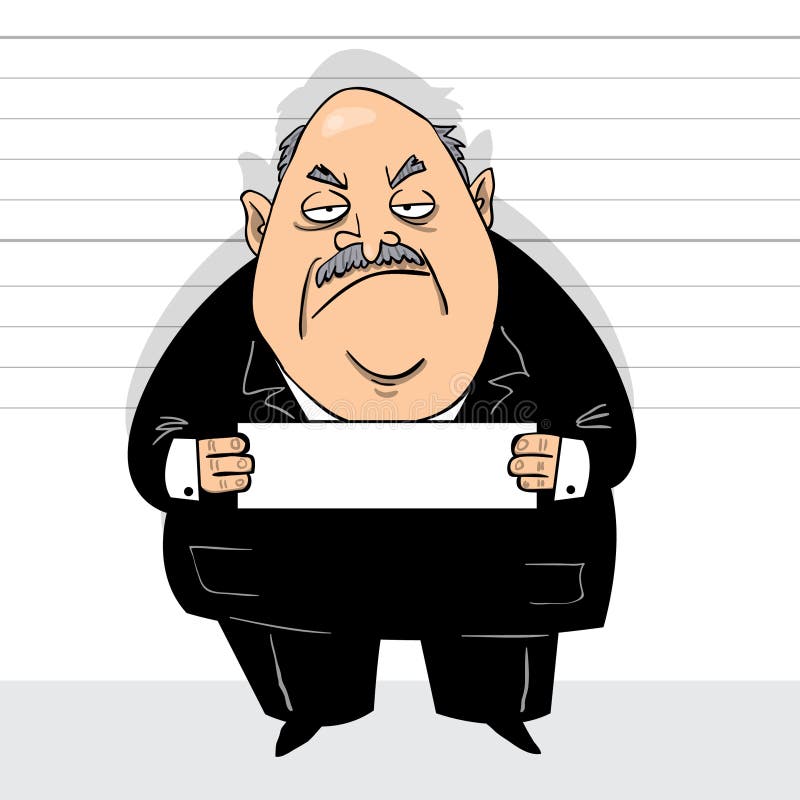 Fat Rich Man Cartoon