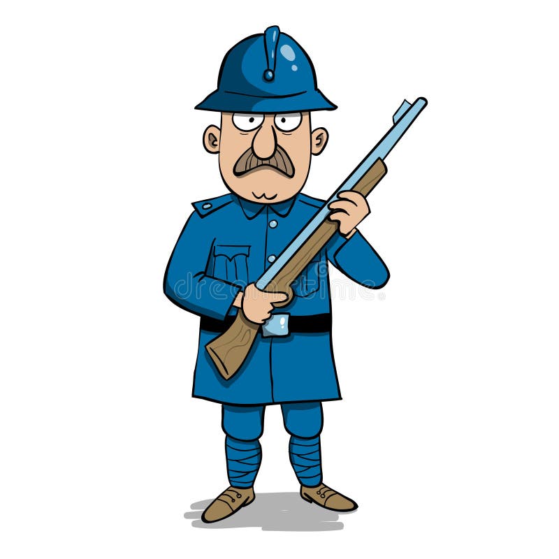 Cartoon Soldier Blue Uniform Stock Illustrations – 387 Cartoon Soldier ...