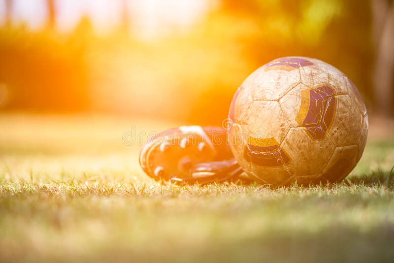 Soccer Sunset II stock image. Image of angle, game, outdoor - 820817