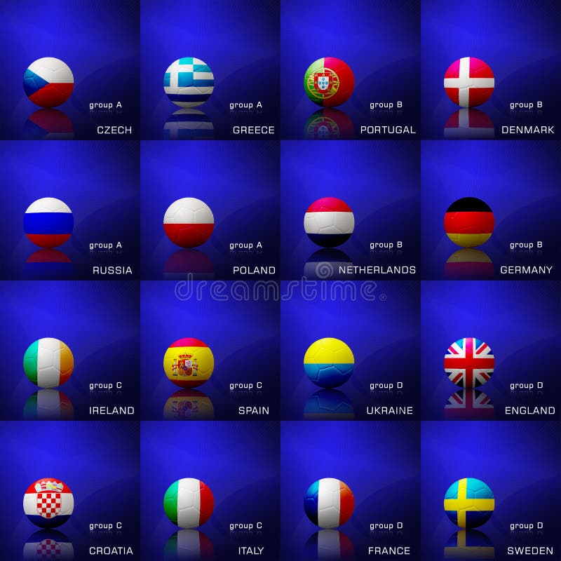 Soccer team stock illustration. Illustration of game - 23678704