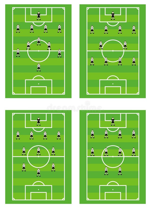Football and Soccer Infographic Set Stock Vector - Illustration of ...