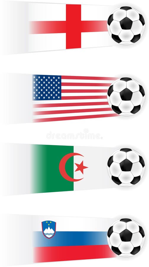 Soccer Teams Illustrations stock vector. Illustration of motion - 14512363