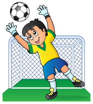 Soccer Goalkeeper Gloves Stock Illustrations – 1,269 Soccer Goalkeeper ...