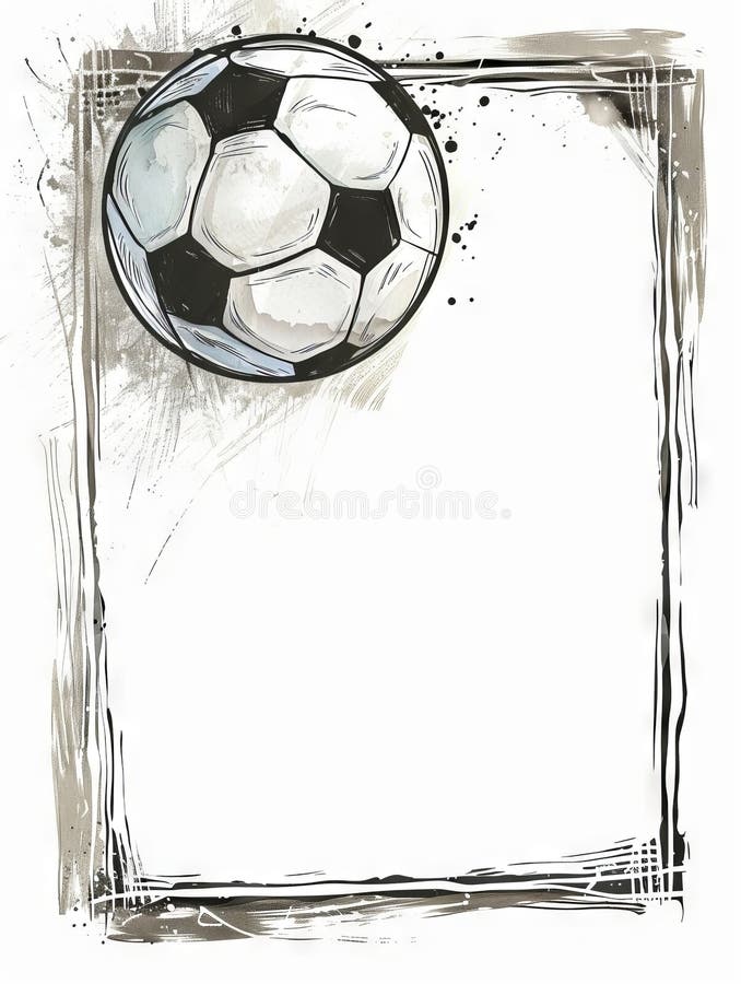 Soccer Background Graphics Template Stock Illustration - Illustration ...