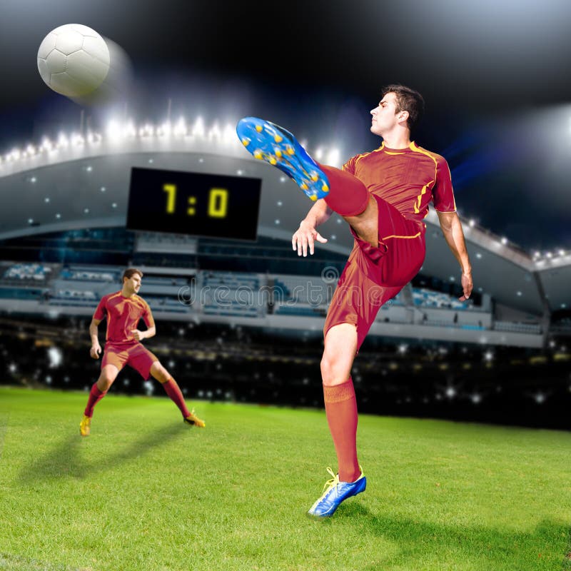 Soccer time stock photo. Image of competitive, grass - 30595506