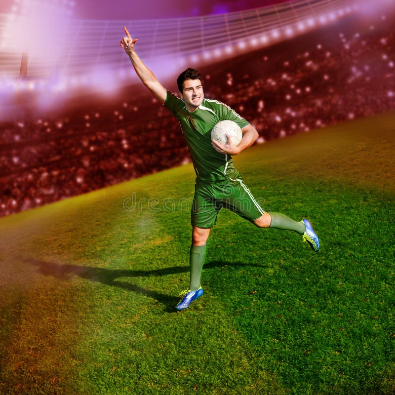 Soccer time stock photo. Image of competitive, grass - 30595506
