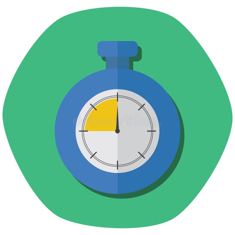 Soccer Timer. Vector Illustration Decorative Design Stock Vector ...