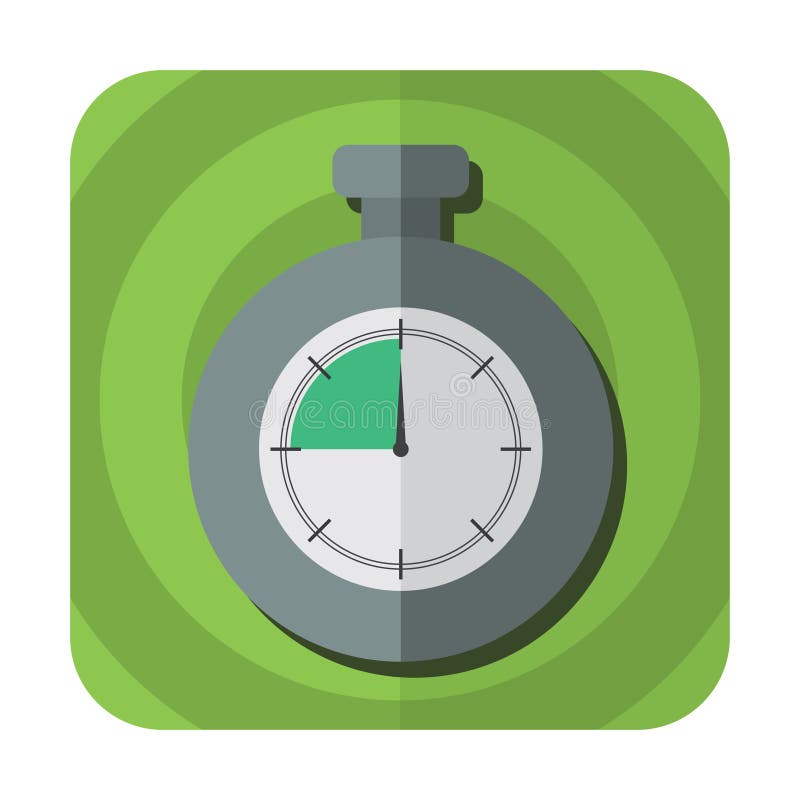 Timer, Soccer, Stopwatch, Time, Football Pitch Background. Stock Vector ...