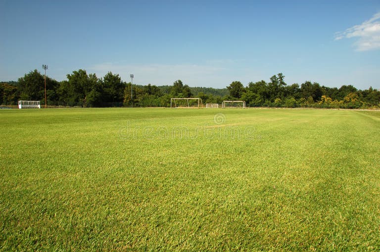 Soccer training grounds stock image. Image of defend, play - 1155733
