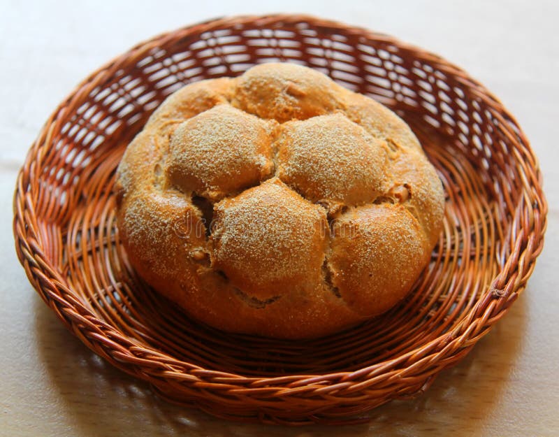 Soccerball roll stock photo. Image of meat, bread, baking - 36852666