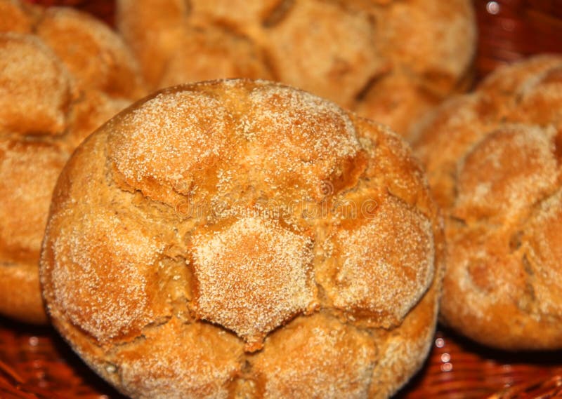 Soccerball rolls stock photo. Image of basket, baking - 36852502